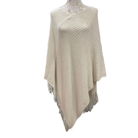Soft Surroundings | Sweaters | Fairy Core Poncho Osfm Winter White ...